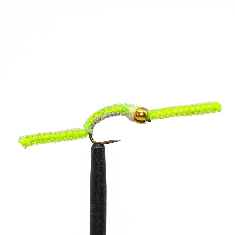 Sparkle Worm - Chartreuse – Jackson Hole Fly Company